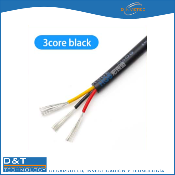 Cable eléctrico para electrónica UL2464 22awg 3C – D&T Technology